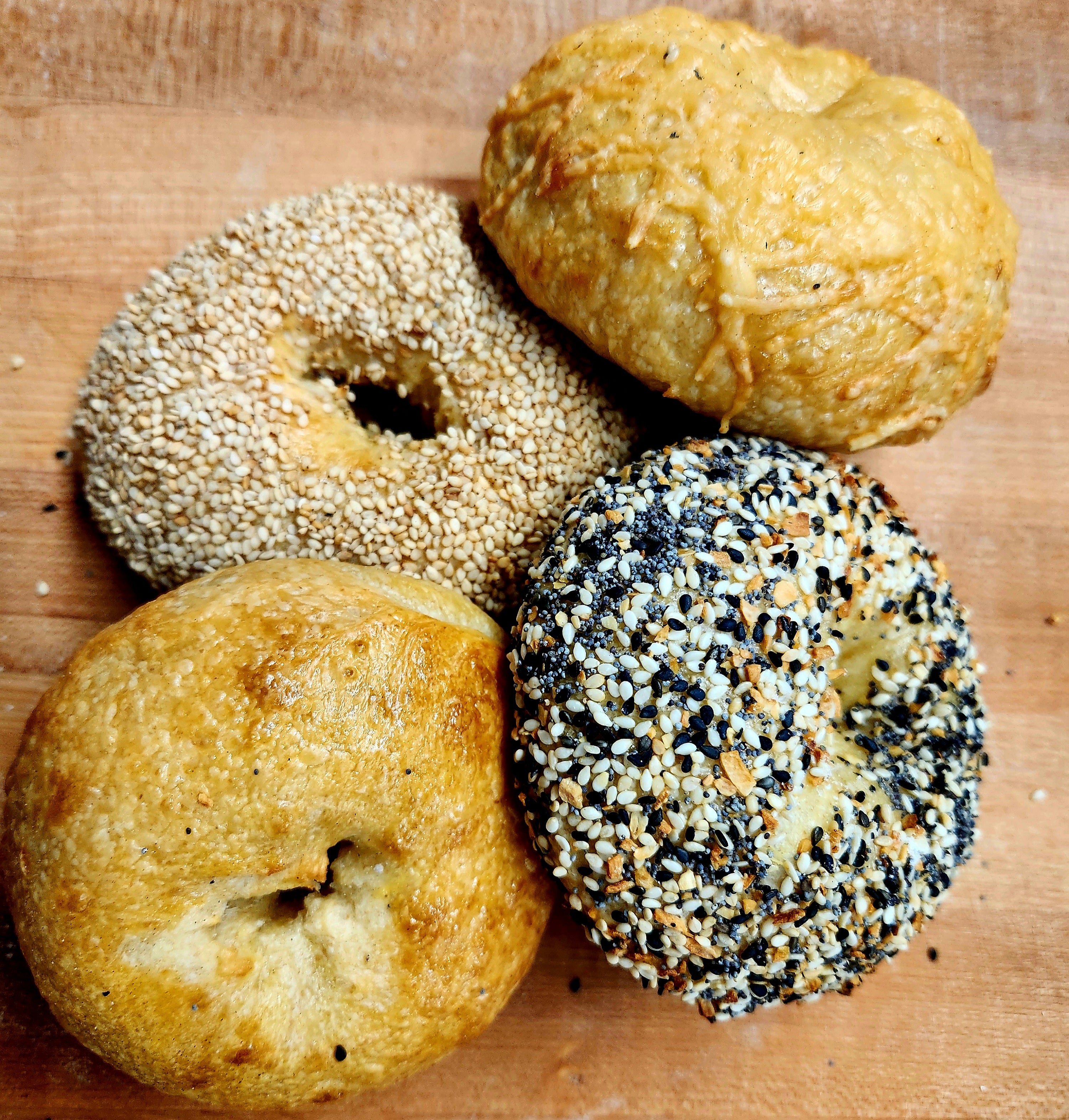 Plain Bagels – Rise and Pies